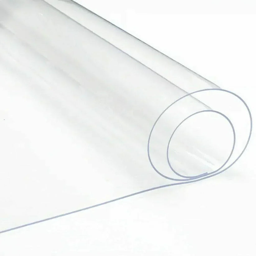 Protective Transparent PVC Vinyl Film Cloth plastic Cut by Meter ...